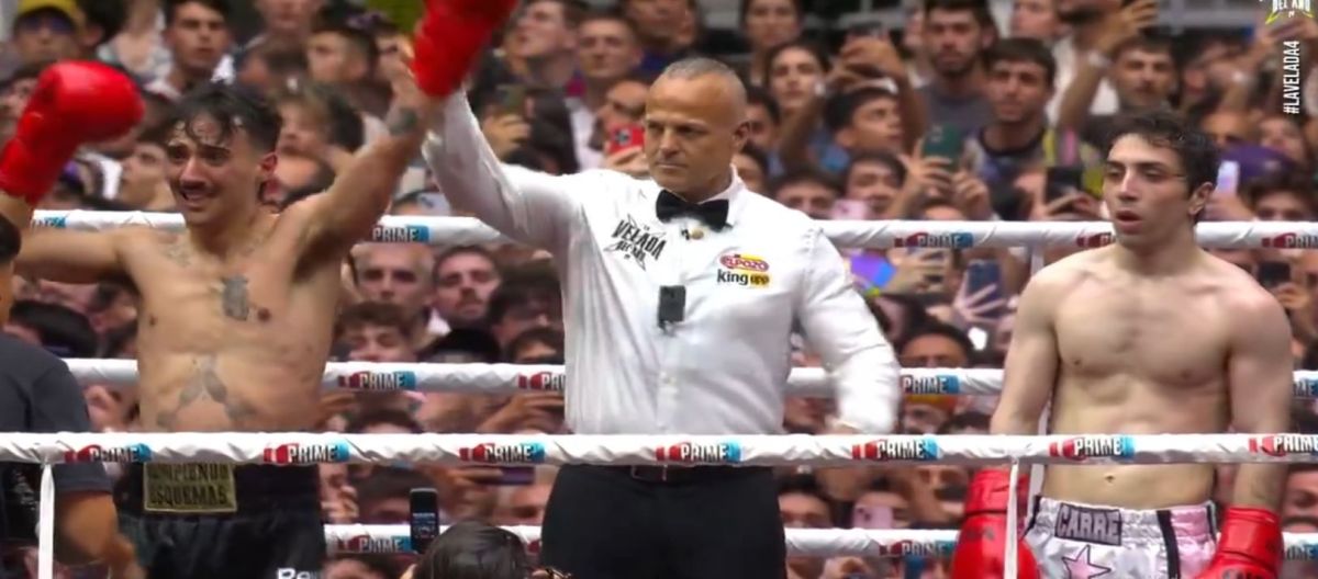 El streamer bahiense Carreraaa perdió su combate en "La Velada del Año ...
